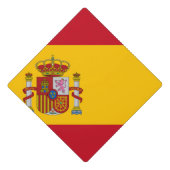Spanish flag graduation cap topper | Zazzle