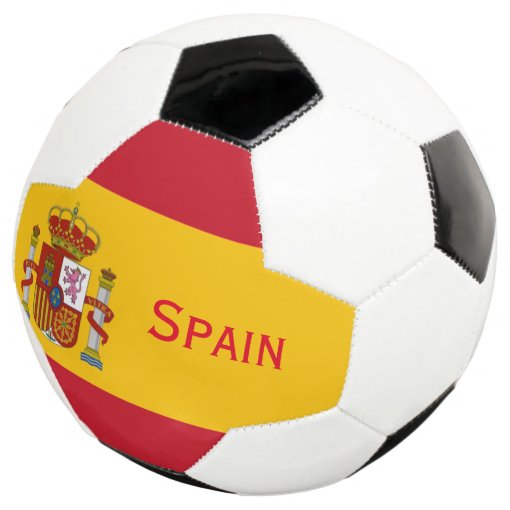 Spanish Flag Soccer Ball | Zazzle