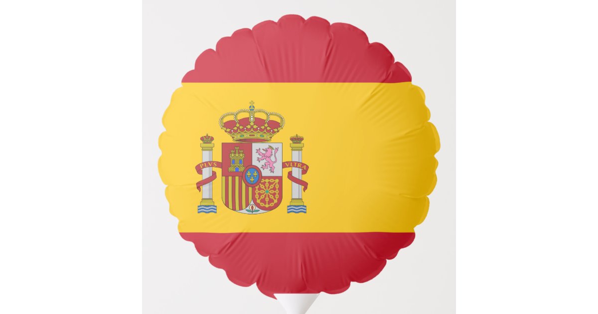 Spanish Flag (Spain) Balloon | Zazzle