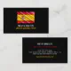 Spanish Flag, Spanish Language Tutor, Teacher Business Card | Zazzle