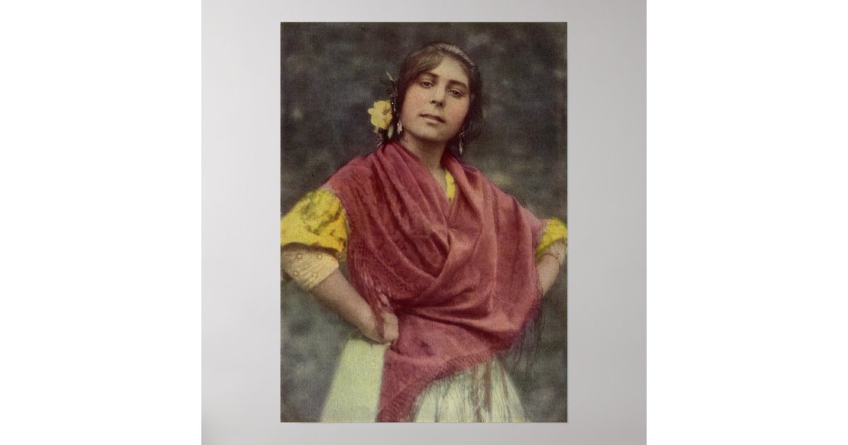 Spanish Gypsy Poster | Zazzle