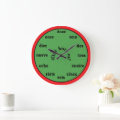 Spanish Language Wall Clock | Zazzle