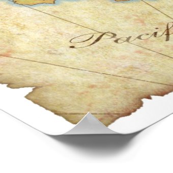 Spanish Main Map Poster | Zazzle