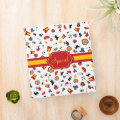 Spanish pattern for all your Spanish homework Binder | Zazzle