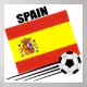 Spanish Soccer Team Poster | Zazzle