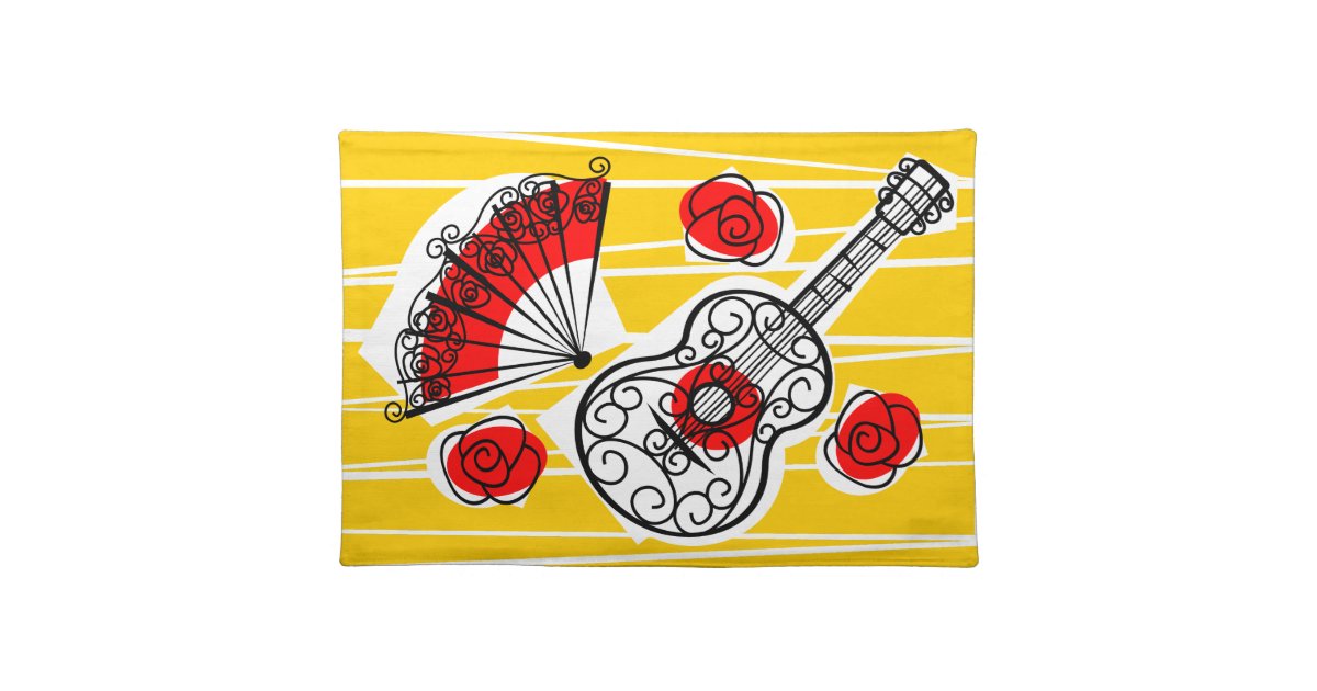 Spanish Souvenirs placemat | Zazzle.com