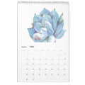 Spanish succulents Calendario Calendar | Zazzle