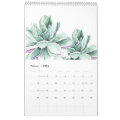 Spanish succulents Calendario Calendar | Zazzle