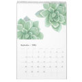 Spanish succulents Calendario Calendar | Zazzle