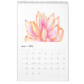 Spanish succulents Calendario Calendar | Zazzle