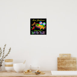 Spanish Teacher Poster / Sign - SRF | Zazzle