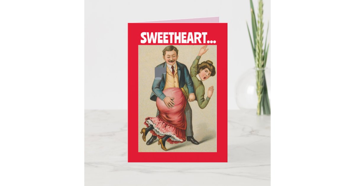 Spanking Valentines Day For Wife Her Cards Zazzle
