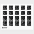 Sparkle Diamonds Square Sticker | Zazzle