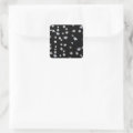 Sparkle Diamonds Square Sticker | Zazzle