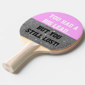 Sparkle Funny Smack Talk Ping Pong Paddle | Zazzle