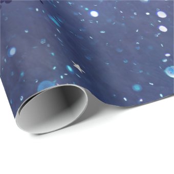 Sparkle Starry Night Wrapping Paper Roll | Zazzle