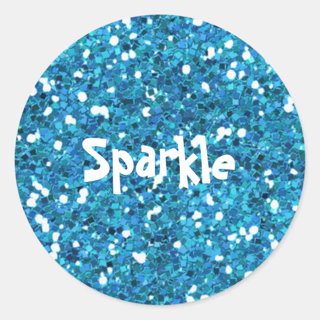 Sparkle Sticker | Zazzle