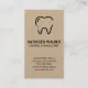 Sparkle Tooth Logo | Dental Tools Business Card | Zazzle
