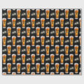 Sparklers In 21st Birthday Beer Glass Wrapping Paper | Zazzle