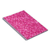 Sparkling Pink Glitter Notebook | Zazzle