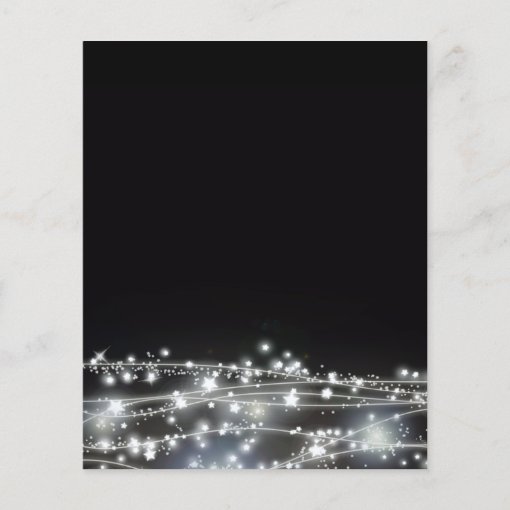 Sparkling Stars Flyer | Zazzle