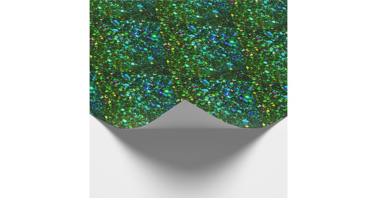 Sparkly Glitter Pattern - Christmas Wrapping Paper | Zazzle