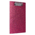 Sparkly Hot Pink Glitter Teachers Classroom Gift Clipboard | Zazzle