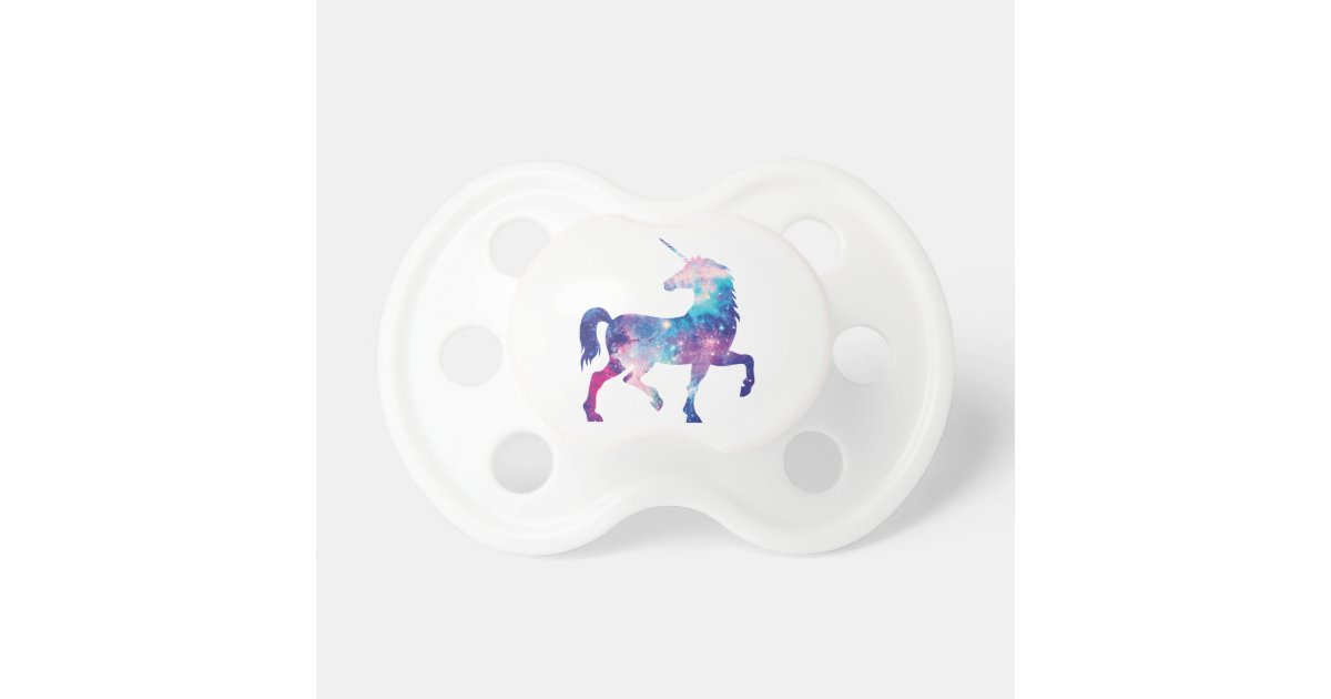 Sparkly Magical Unicorn Pacifier | Zazzle