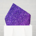 Sparkly Purple and Pink Gradient Glitter Tissue Paper | Zazzle