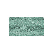 Sparkly Teal Glitter Checkbook Cover | Zazzle