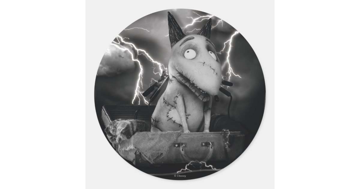 Sparky Classic Round Sticker | Zazzle