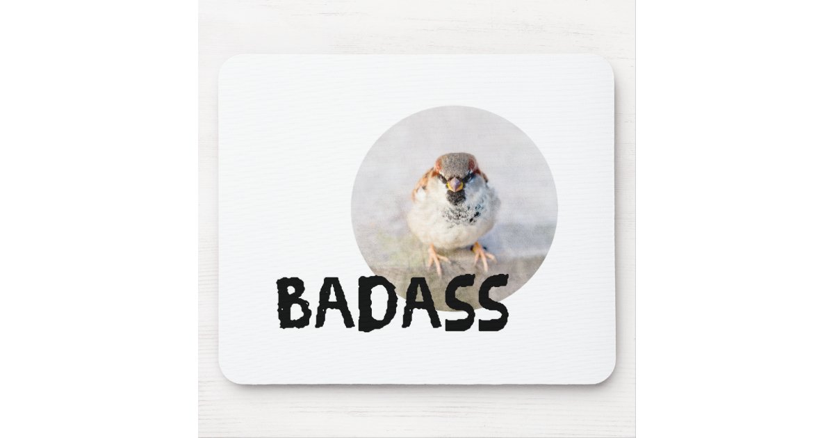 Sparrow - Badass Mouse Pad | Zazzle