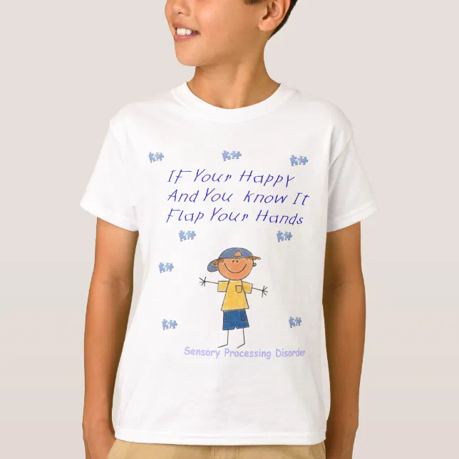 SPD Flap your hands T-Shirt | Zazzle