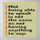 Speak Poster | Zazzle