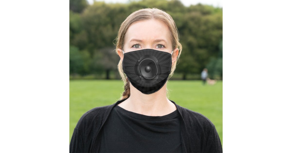 Speaker Face Mask for Musicians | Zazzle