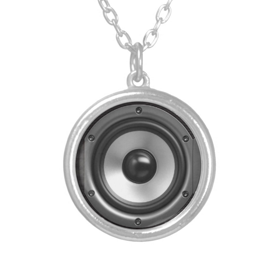 Speaker Necklace | Zazzle
