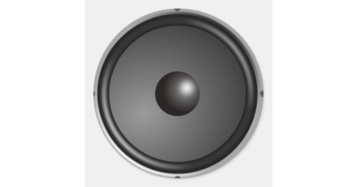Speaker Stickers | Zazzle