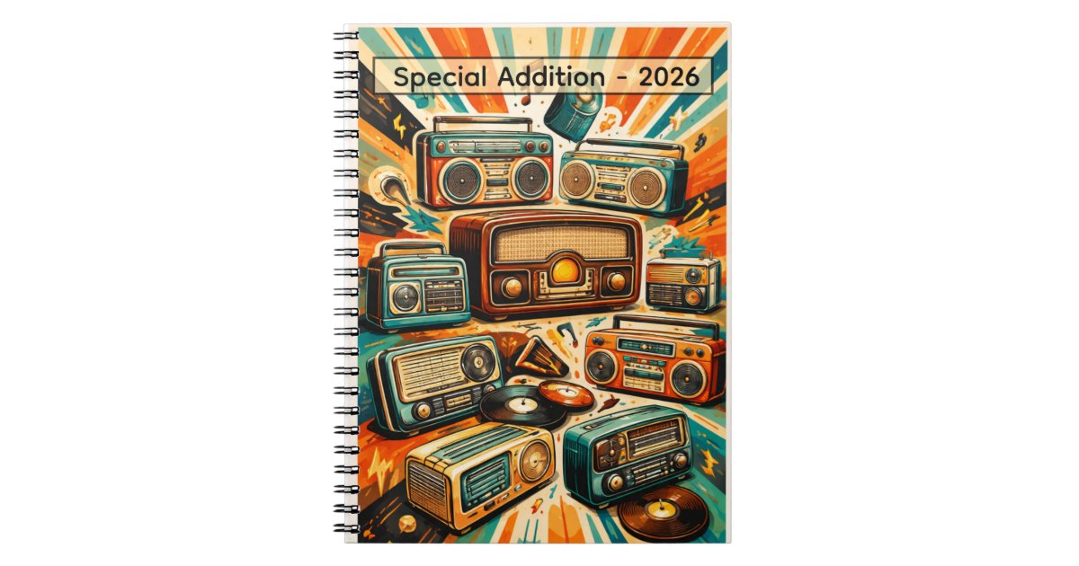 Special Addition of Notebook | Zazzle