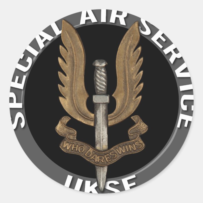 Special Air Service (SAS) Classic Round Sticker | Zazzle.com