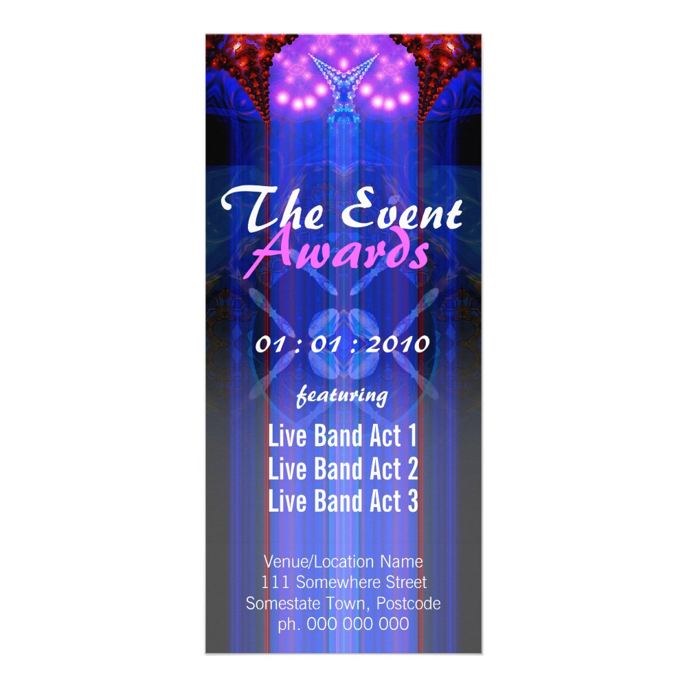 Special Awards Flyer Rack Card - Snuggle Hamster Designs