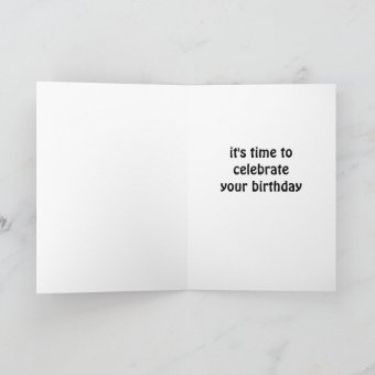 SPECIAL BIRTHDAY SO TIME TO CELEBRATE "YOU" CARD | Zazzle