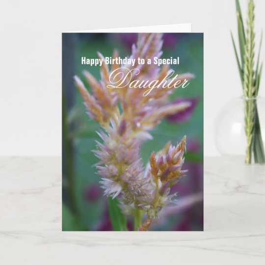 Special Daughter Birthday Card | Zazzle.com