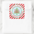 Special delivery Christmas sticker | Zazzle