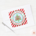 Special delivery Christmas sticker | Zazzle