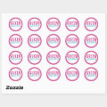 Special Delivery Classic Round Sticker | Zazzle