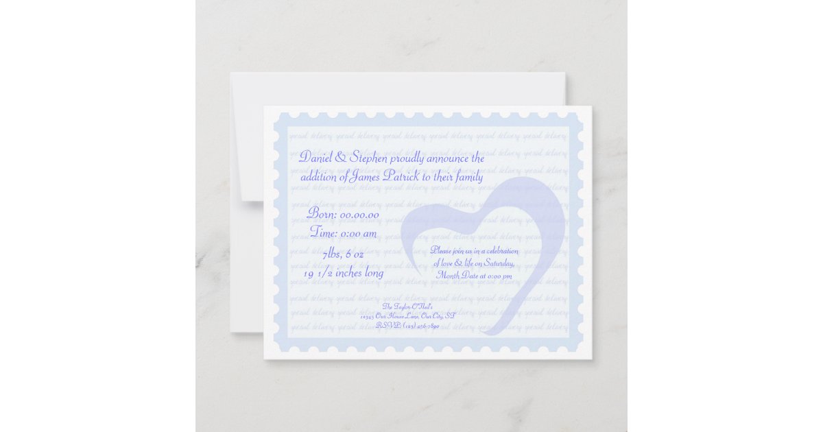 Special Delivery Invitation | Zazzle