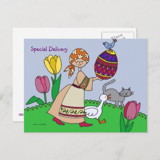 Special Delivery Postcard | Zazzle