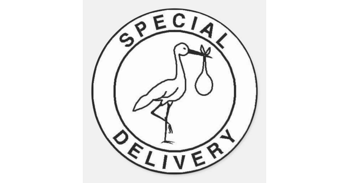 Special Delivery Stickers | Zazzle