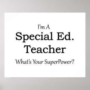 Special Education Posters & Photo Prints | Zazzle