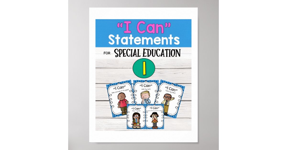 Special Education Statement Posters | Zazzle